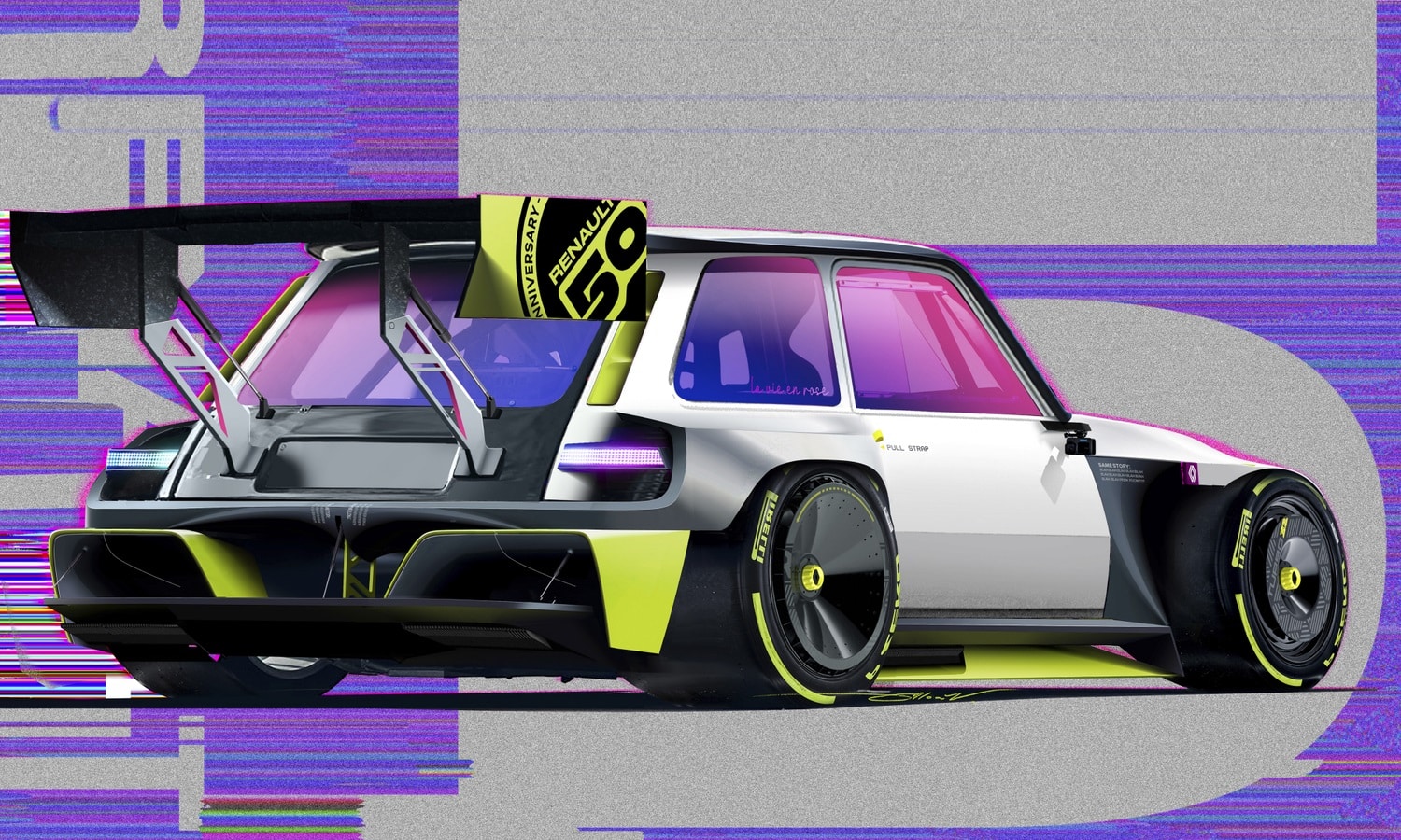 Renault R5 Turbo 3E: El mito resucita rabioso y en «clave» eléctrica