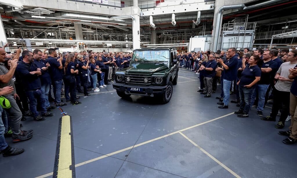 The production of the TT Ineos Grenadier officially starts...