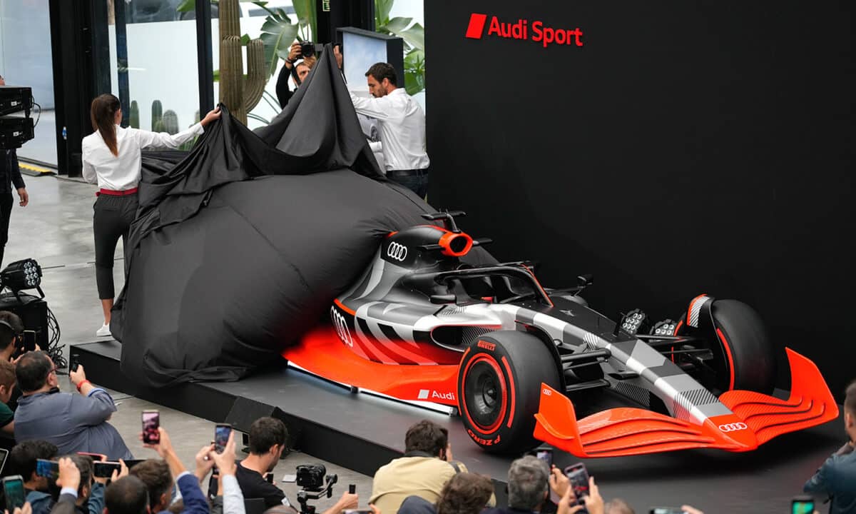 Audi F1, la marca de los cuatro aros nos presenta su proyecto