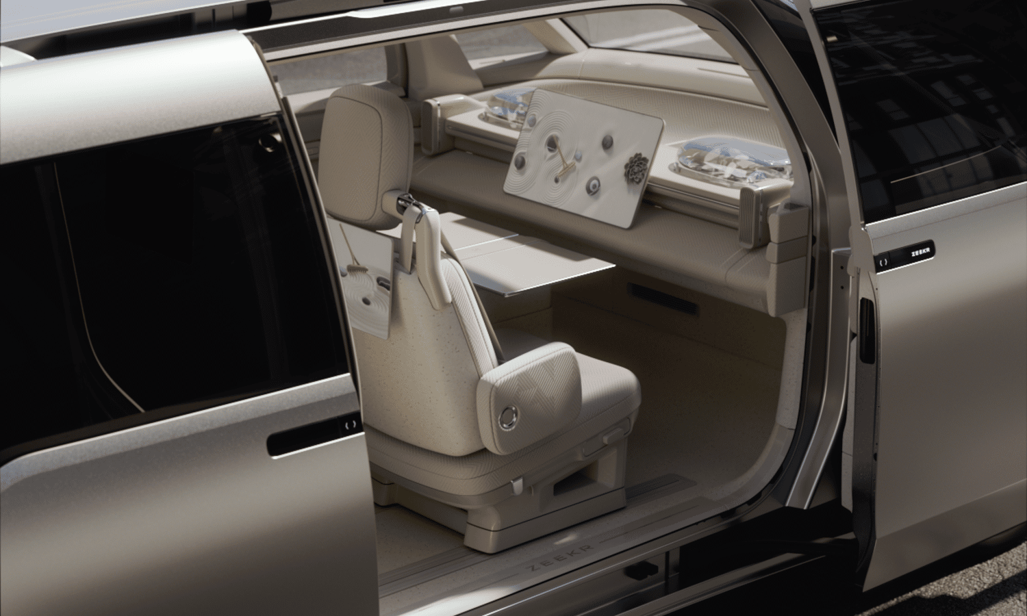 ZEEKR M-Vision: Geely se abre a los taxis autónomos eléctricos…