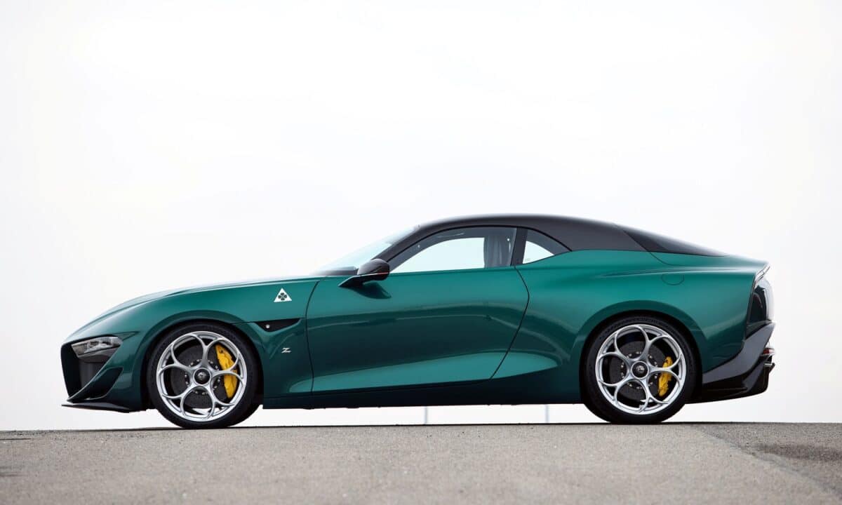 Alfa Romeo Giulia SWB Zagato: 540 CV de belleza controvertida…