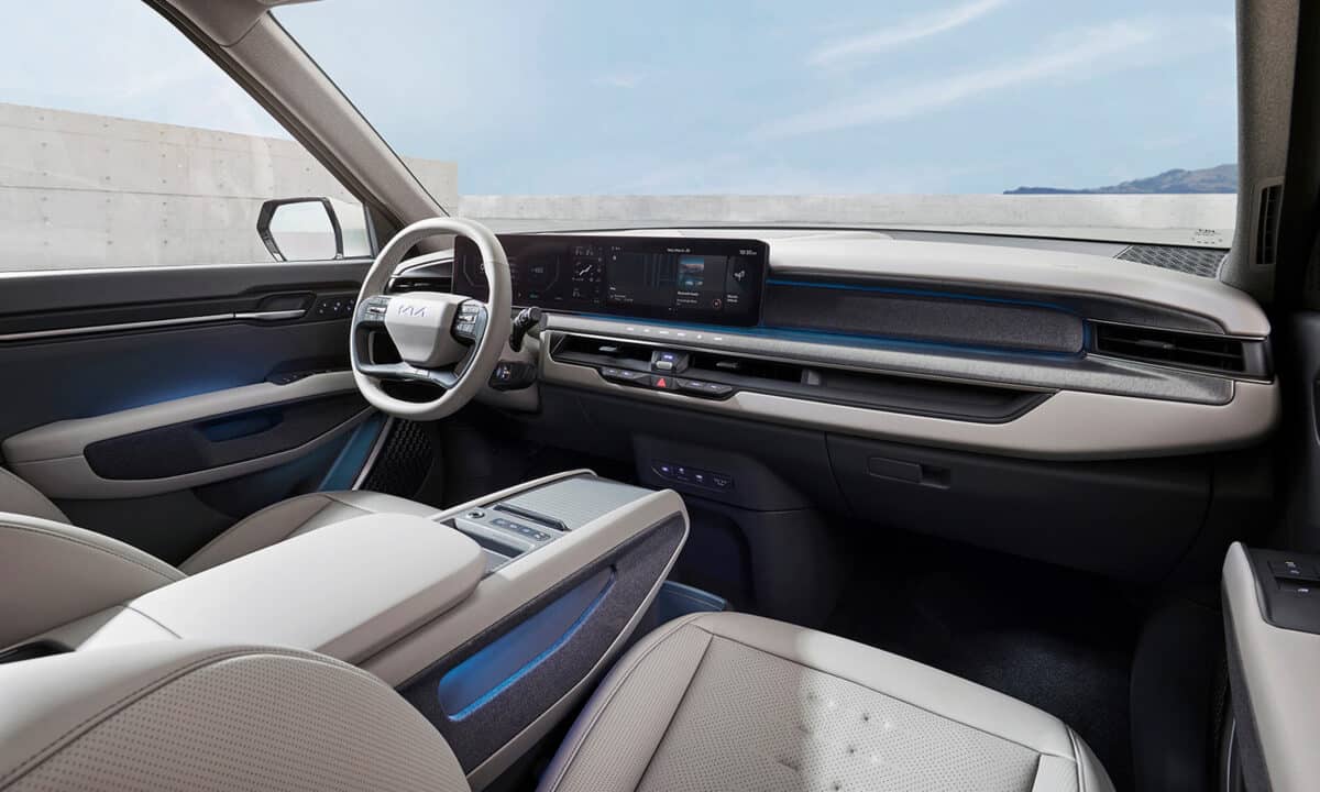 Kia EV9: así es el enorme y futurista SUV eléctrico