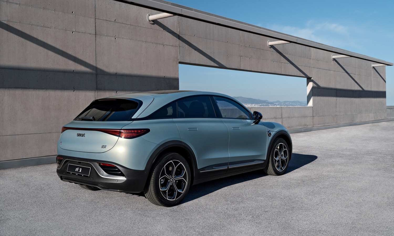 Smart #3: Ya es oficial el hermano mayor coupé del #1 ¿Te gusta?