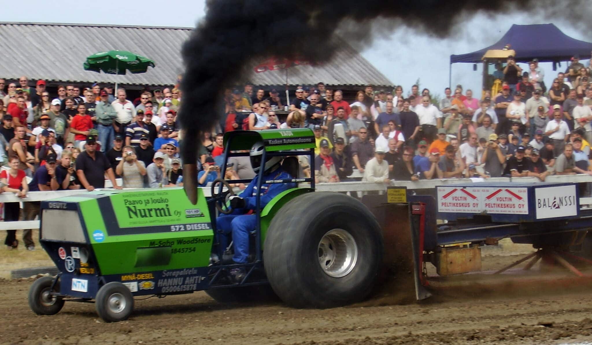 Hoy, en competiciones raras pero apasionantes…: Tractor Pulling