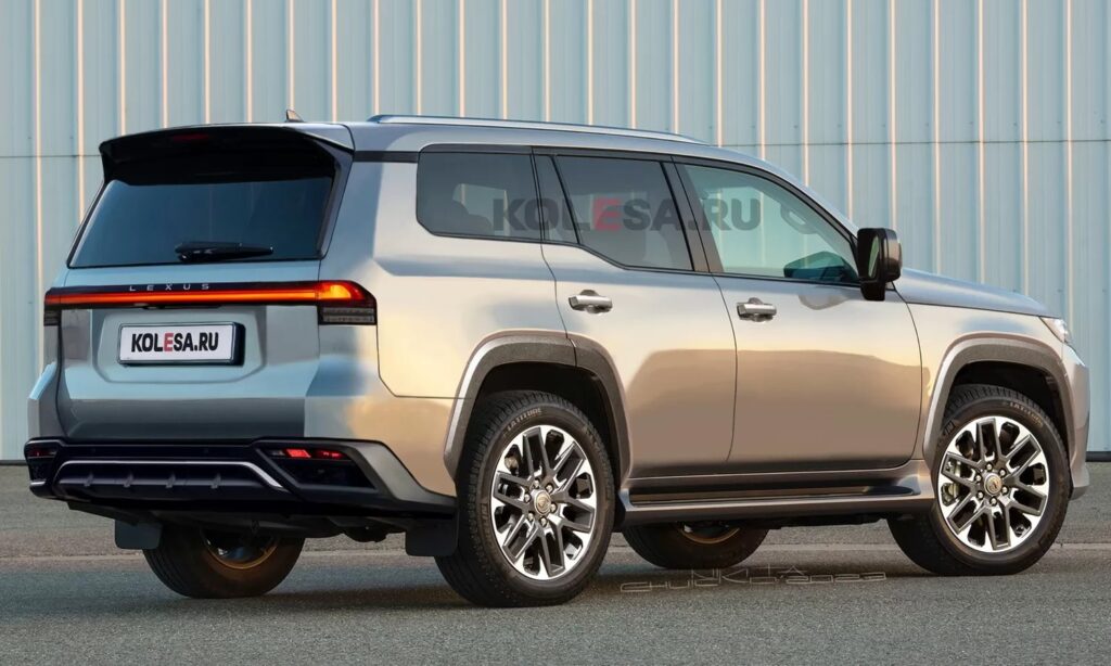 Lexus GX: Estos renders adelantan el estilo de la nueva iteración…