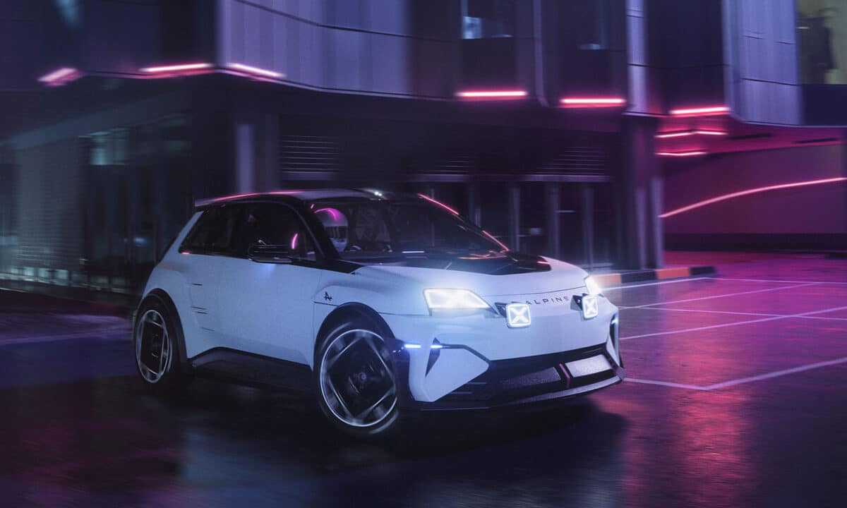 Alpine A290, así es el prototipo eléctrico que evoca al Renault 5 Maxi ...