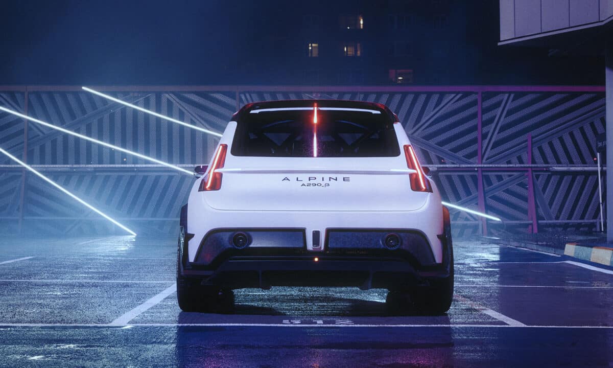 Alpine A290, así es el prototipo eléctrico que evoca al Renault 5 Maxi ...