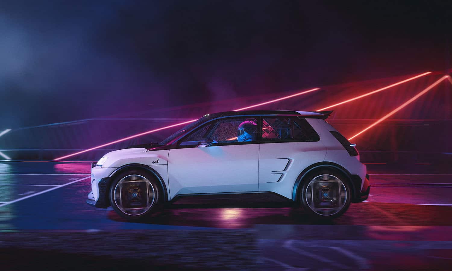 Alpine A290, así es el prototipo eléctrico que evoca al Renault 5 Maxi ...