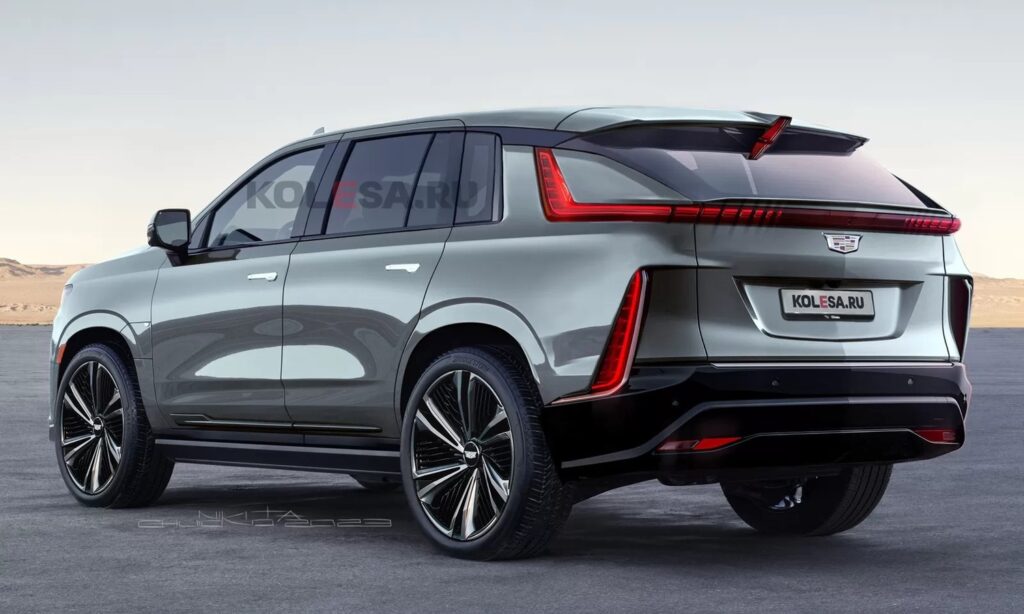 Estos renders del Cadillac Escalade IQ adelantan su diseño ¿Te gusta?