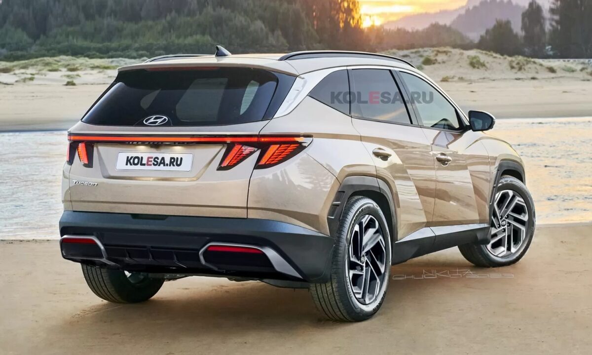 Diese Renderings des Hyundai Tucson kündigen seine Neugestaltung an ...