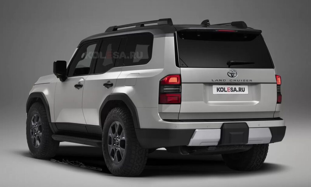 ¿Te gusta este Toyota Land Cruiser? Pues son simples renders…