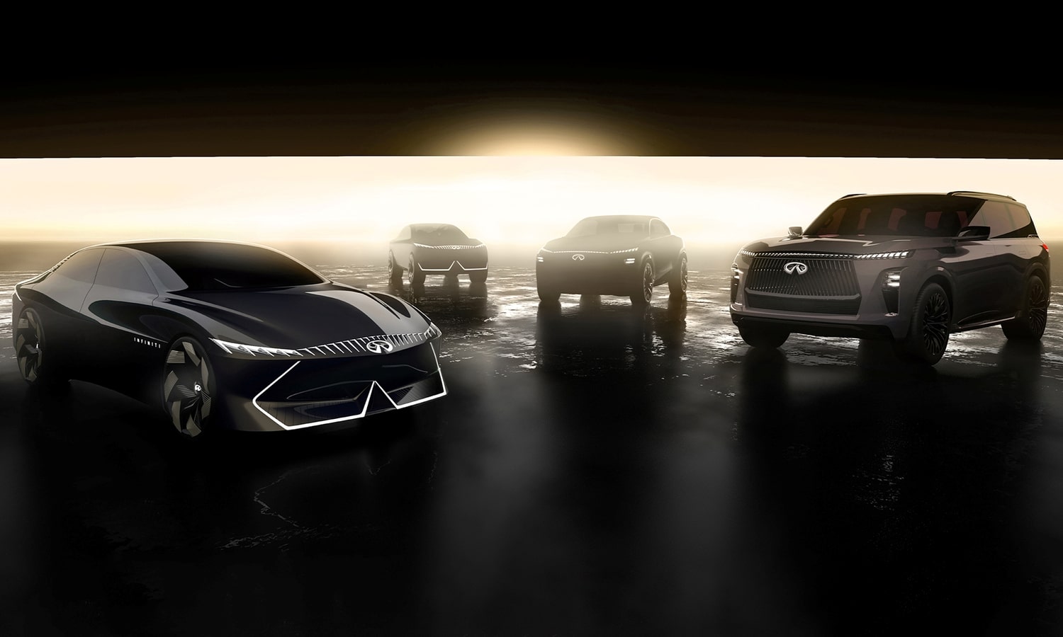 Infiniti advances what its first four electric models will be