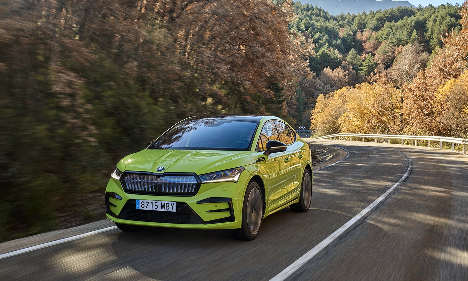 We get behind the wheel of the Skoda RS range, including the electric ...