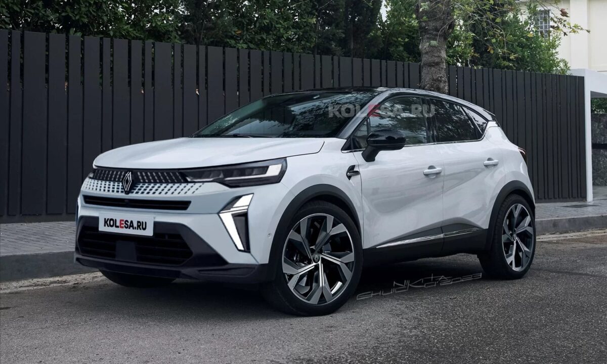 Estos renders del nuevo Renault Captur le dan color ¿Te gusta?