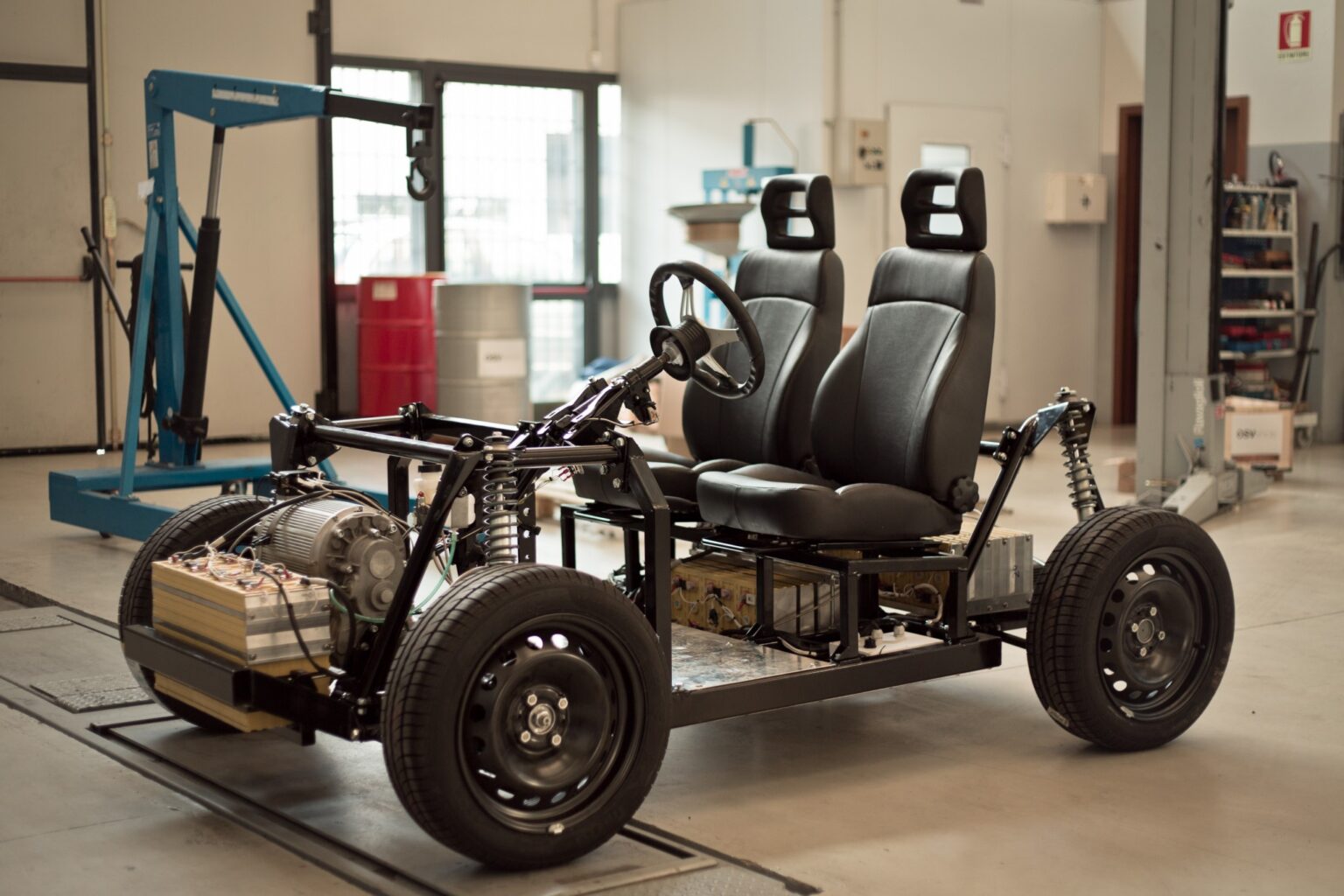 Construye tu propio coche eléctrico fácil y rápido