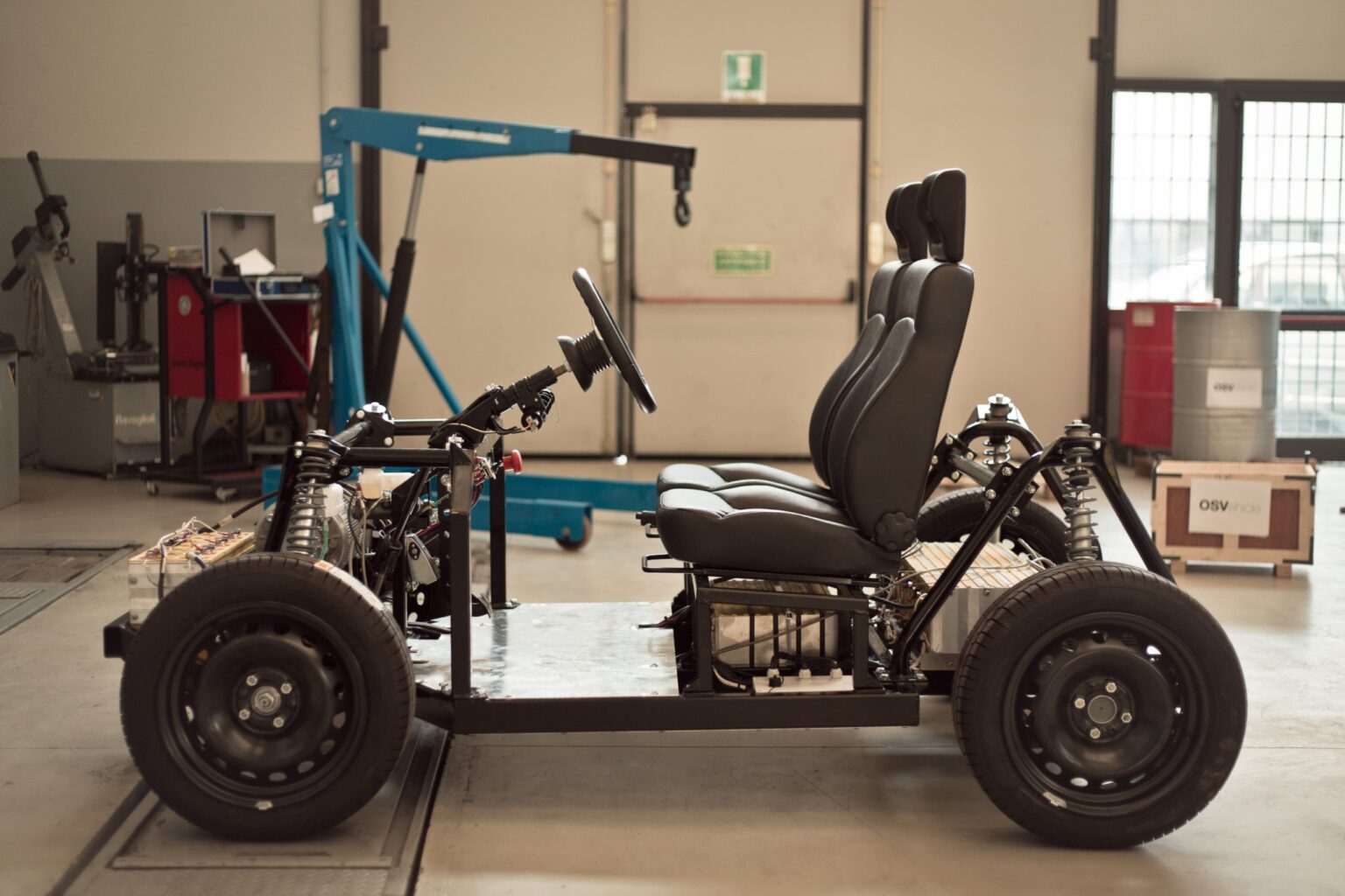 Construye tu propio coche eléctrico fácil y rápido