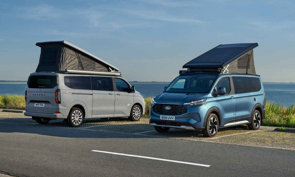 Así son las nuevas Ford Transit Nugget 2024: ¡con la casa a cuestas!