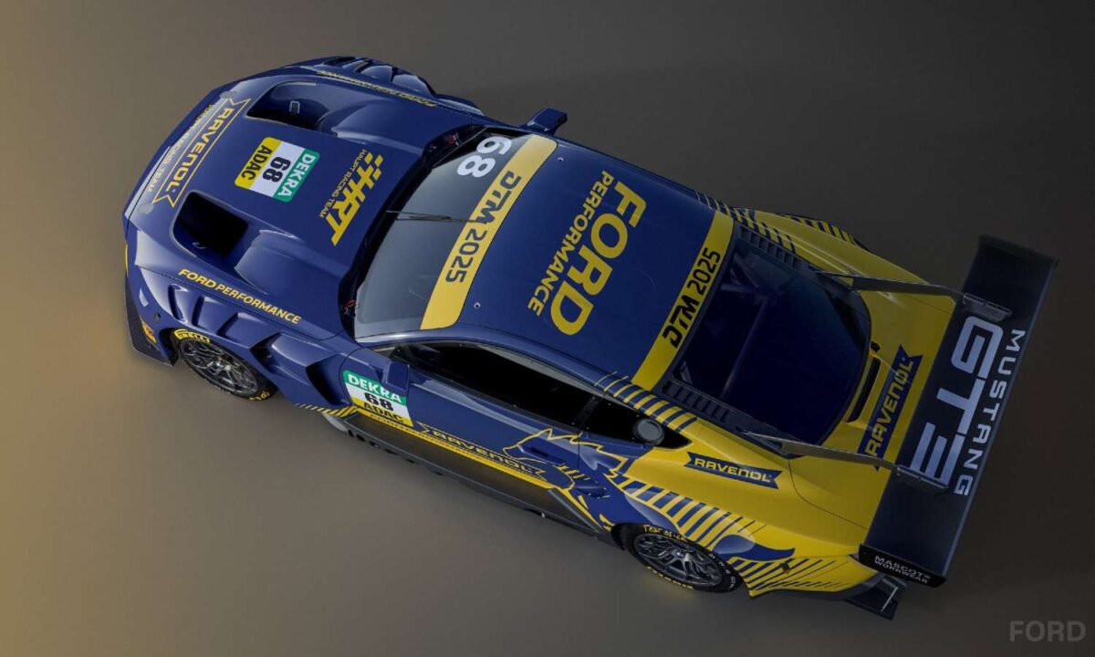 Ford anuncia un proyecto para triunfar en el DTM con el nuevo Mustang GT3