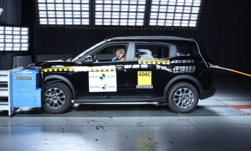 El Citroën C3 AirCross se “la pega” con 0 estrellas en Latin NCAP
