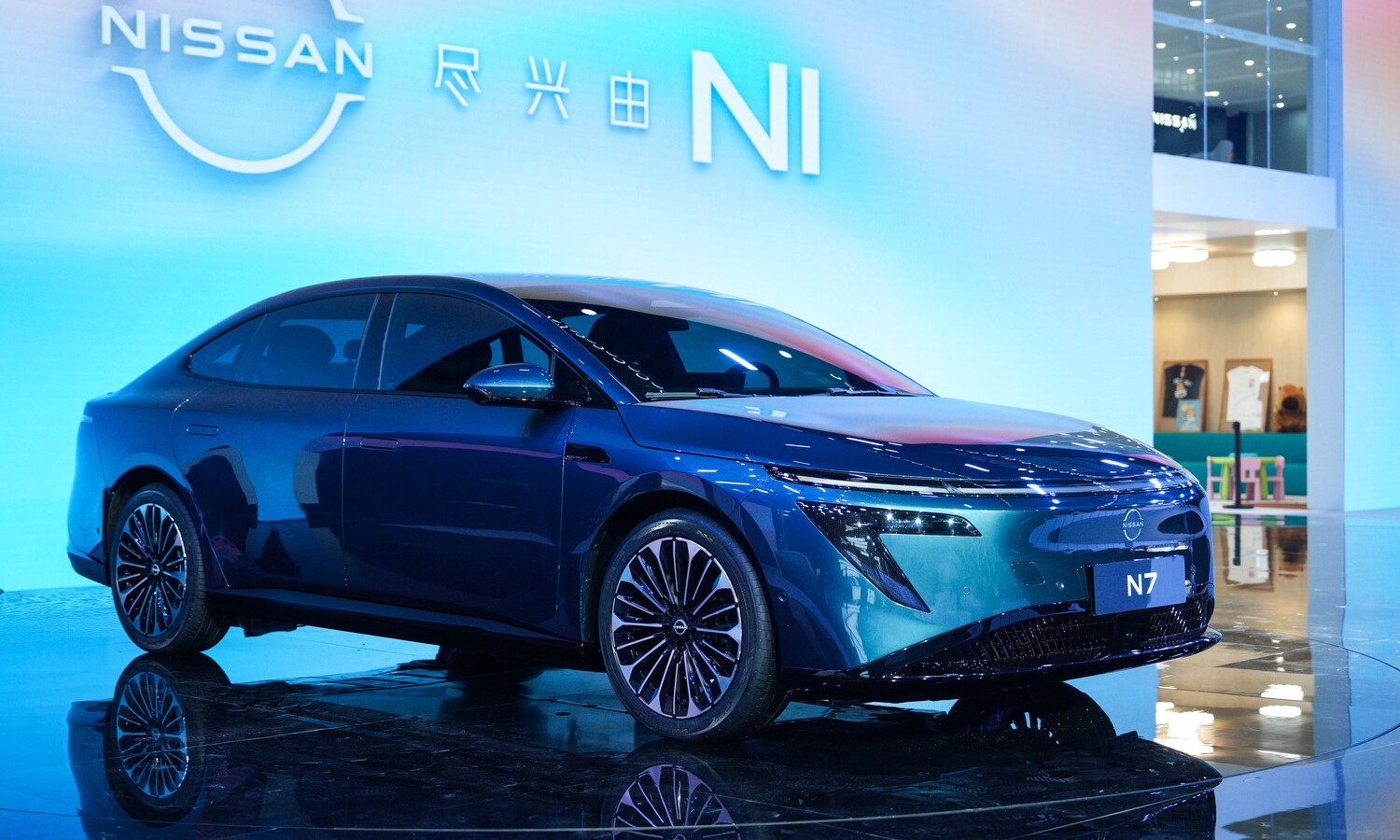 Nissan N7 EV. La nueva berlina eléctrica de Nissan para China…