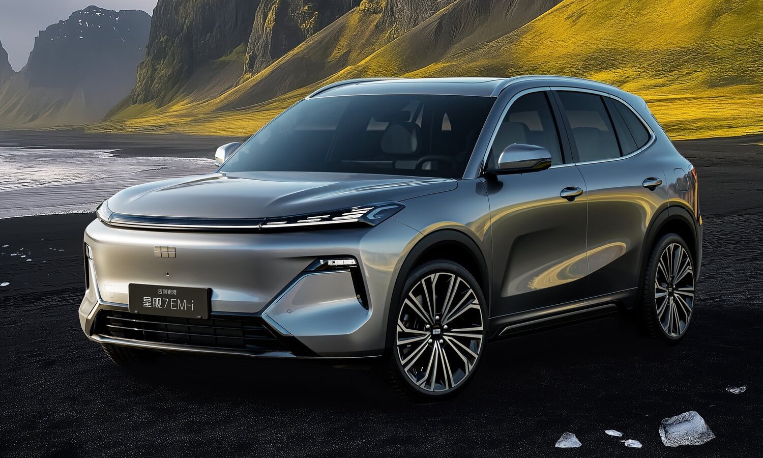 Geely Galaxy Starship 7 2025, das Hybrid-SUV der Zukunft mit 1.400 km ...