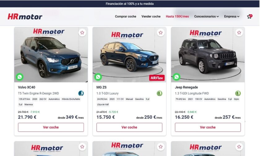 Plataformas digitales como HR Motor impulsan el auge de los vehículos ...