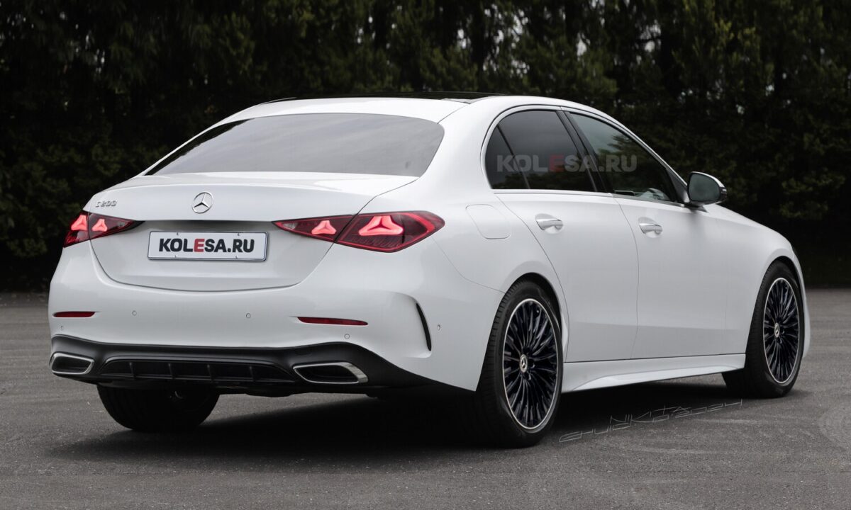 El Mercedes-Benz Clase C en renders: todos los detalles de diseño y ...