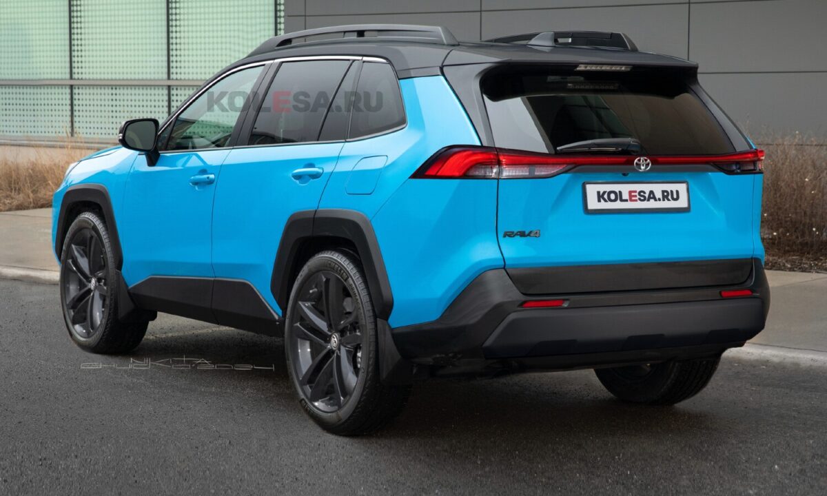 Questi render della nuova Toyota RAV4 anticipano il suo design esterno