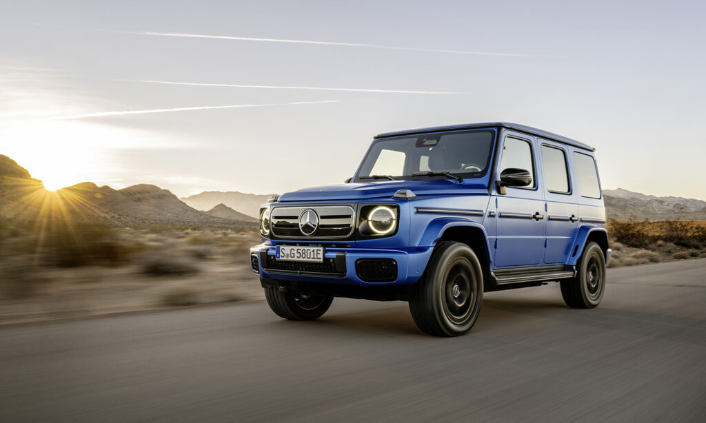 Test Mercedes G-Klasse 2025: Wir steigen in den neuen elektrischen 580 ...