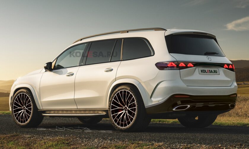 Mercedes-Benz GLS 2026: New renders reveal a revolutionary design