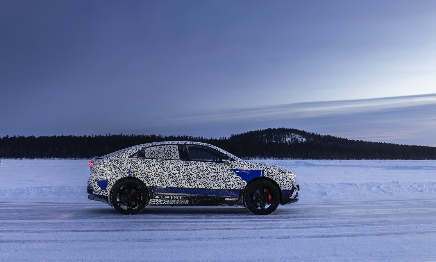 Alpine A390 får et første kig på test: De første billeder af den nye ...