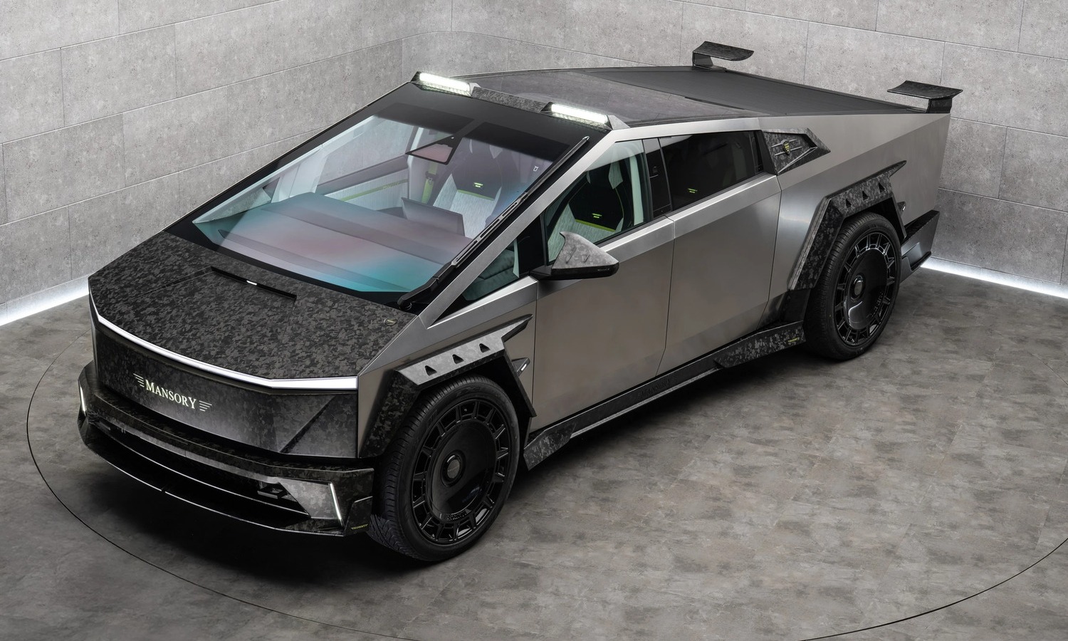 Mansory transforms the Tesla Cybertruck with a radical design