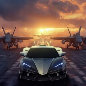 Mxtrem Maverick: Un C8 Corvette con inspiración de caza de combate