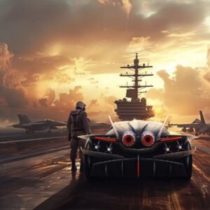 Mxtrem Maverick: Un C8 Corvette con inspiración de caza de combate