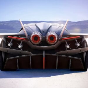 Mxtrem Maverick: Un C8 Corvette con inspiración de caza de combate