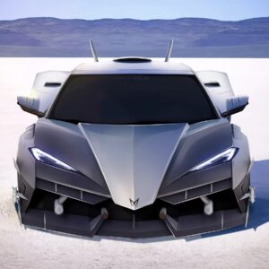 Mxtrem Maverick: Un C8 Corvette con inspiración de caza de combate