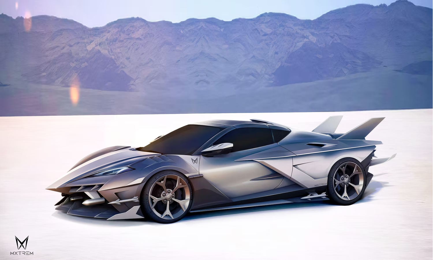 Mxtrem Maverick: Un C8 Corvette con inspiración de caza de combate