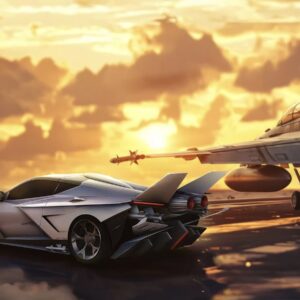 Mxtrem Maverick: Un C8 Corvette con inspiración de caza de combate