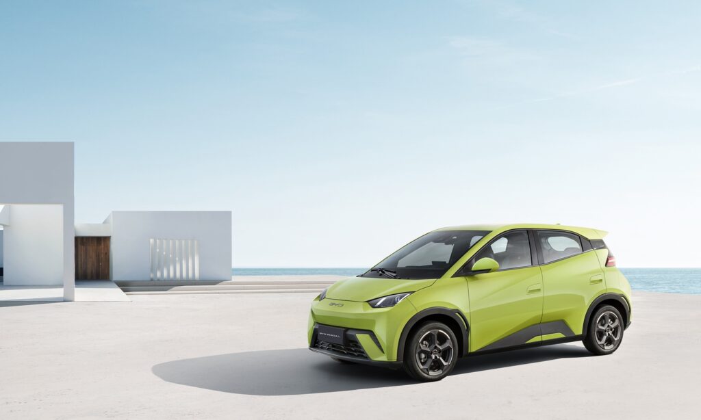 The BYD Seagull will arrive in Europe in 2025 as the Dolphin Surf.