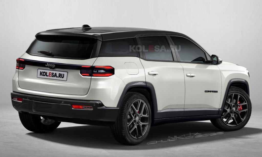 Primeros renders del nuevo Jeep Compass: Diseño, electrificación y ...