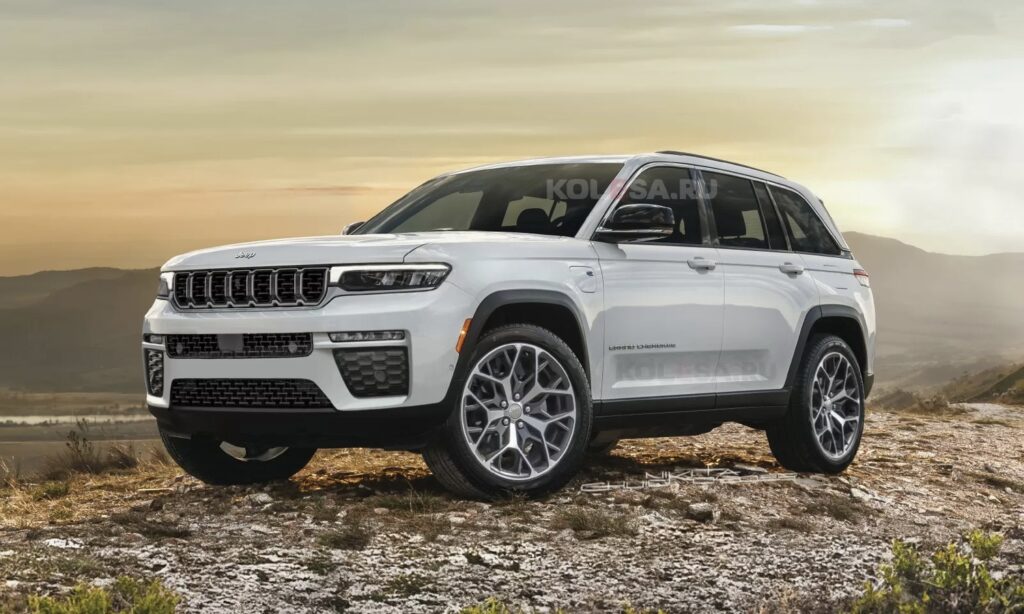Aparecen nuevos renders del renovado Jeep Grand Cherokee con un diseño ...
