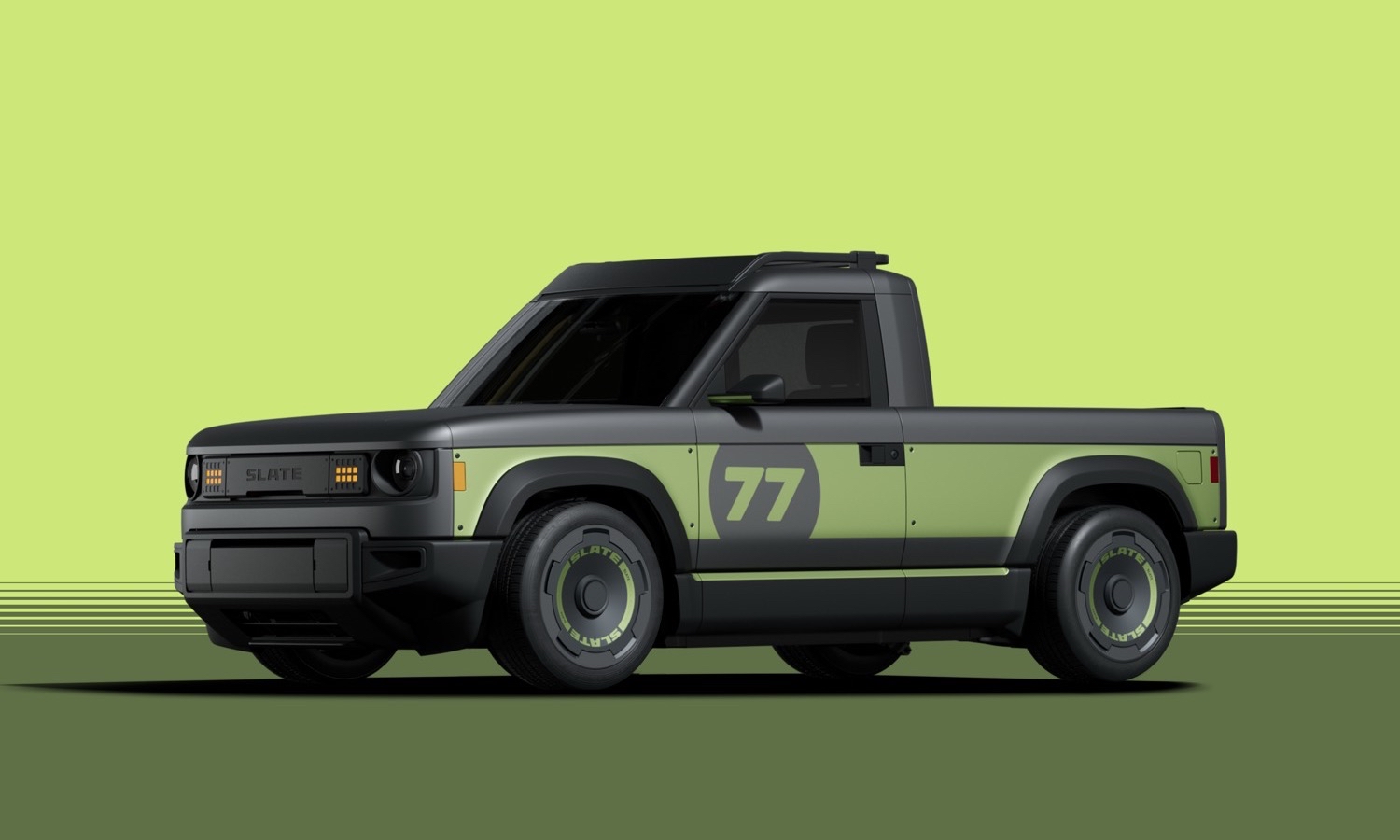 Slate Auto presenta su nueva pick-up eléctrica modular y personalizable
