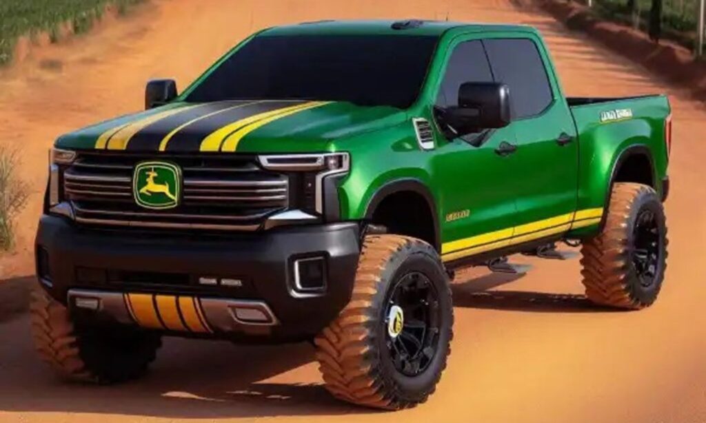 La pick-up definitiva parece un tractor y es de John Deere