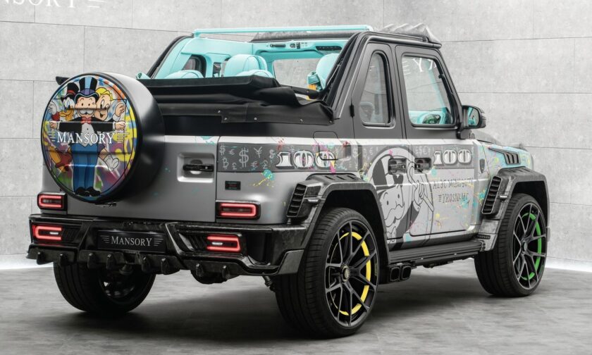 Mansory Art Piece AL3C MONO907Y: El G-Class más extravagante y ...