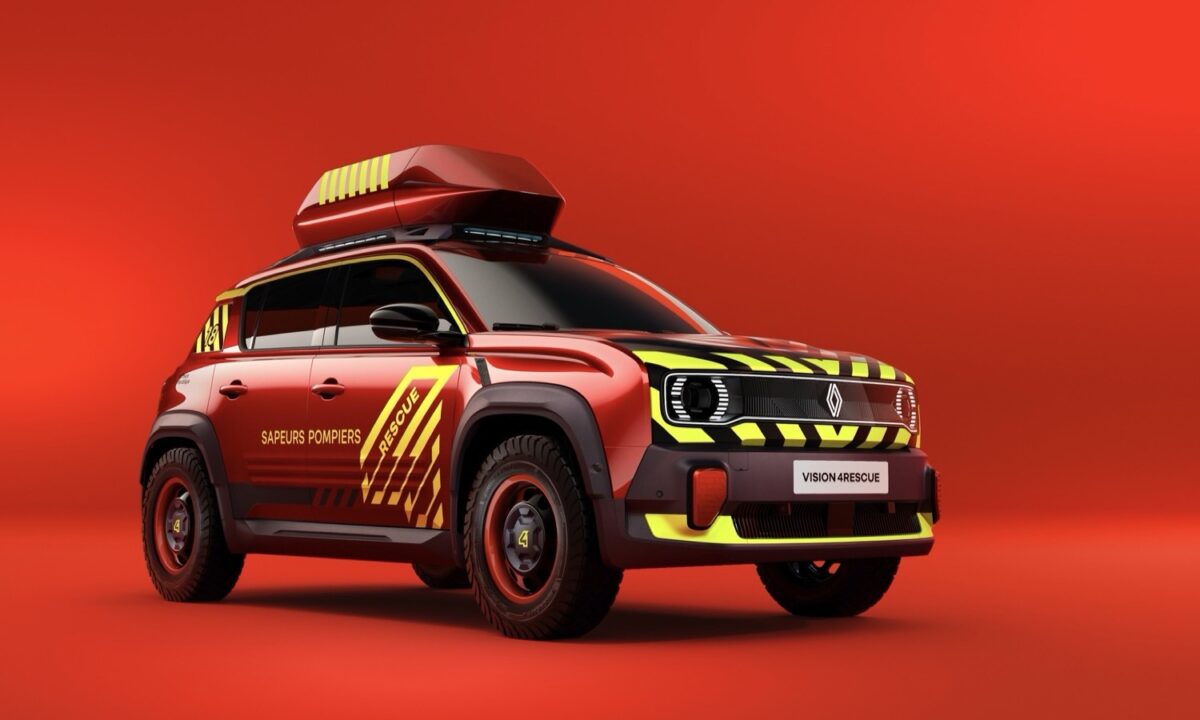 Renault Vision 4Rescue: The electric future of emergency vehicles