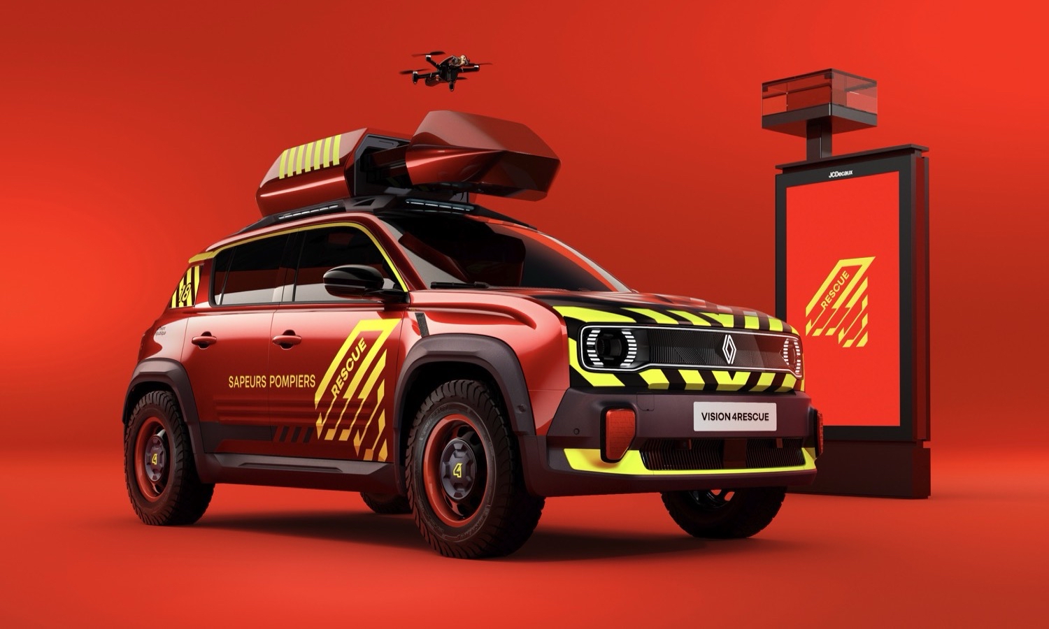 Renault Vision 4Rescue: El futuro eléctrico de los vehículos de emergencia