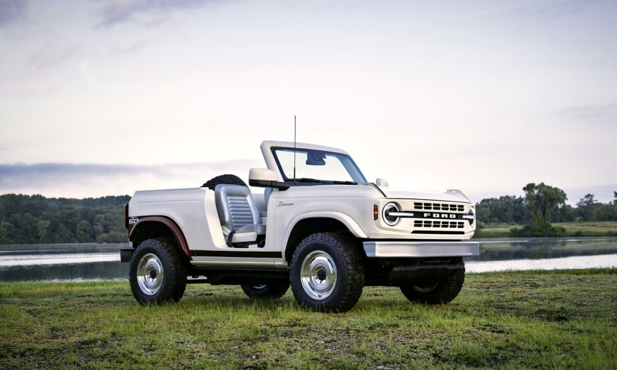 Ford Bronco Roadster Concept: homenaje al icono sin techo