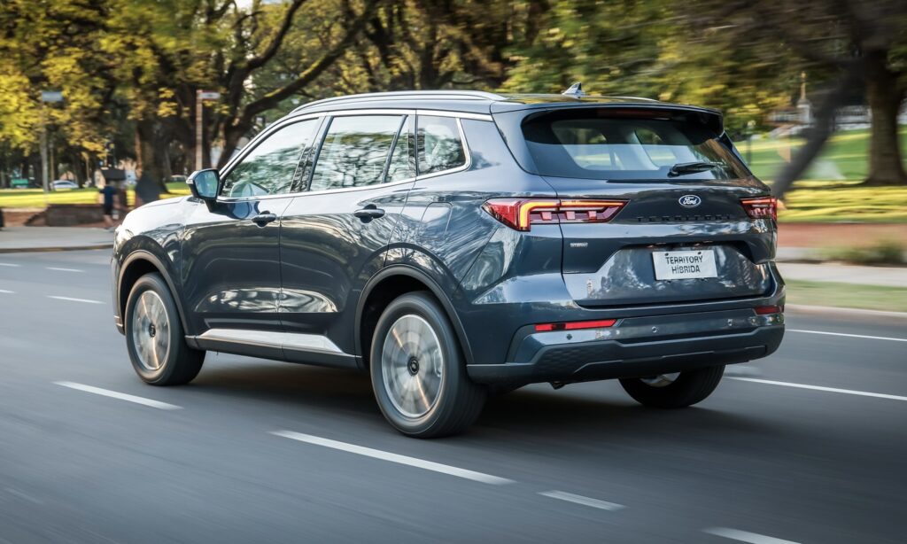 Ford Territory hybrid: key features of the new electrified SUV