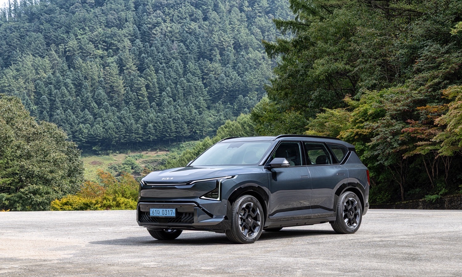 Kia EV5, o SUV elétrico compacto da Kia projetado para toda a Europa.
