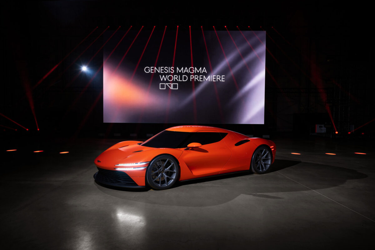 Koncept Genesis Magma GT, supersport, který nově definuje značku